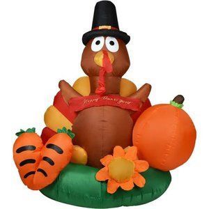Holiday | 62ft Thanksgiving Inflatables Turkey Clearance Lighted ...